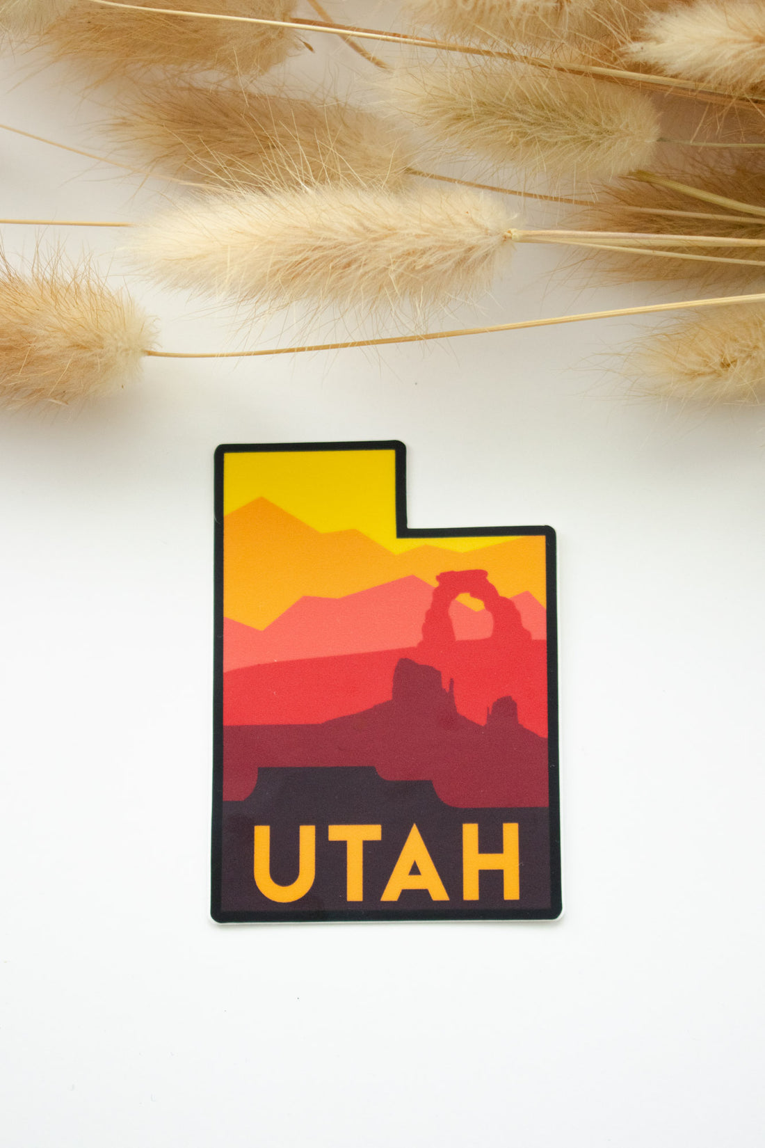 Utah State Sticker – Riley Funk Designs