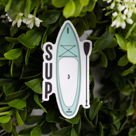 SUP | Stand Up Paddleboard Sticker – Riley Funk Designs